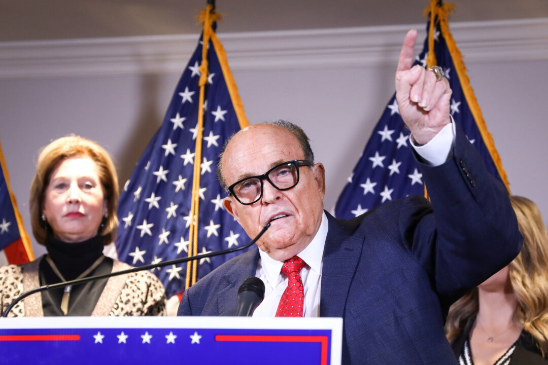 Giuliani Promises a ‘Mountain’ of Evidence, Only a ‘Small Amount ...