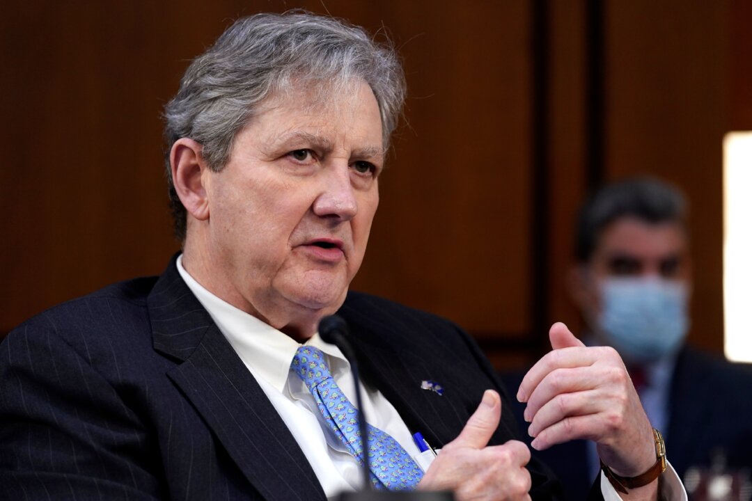 Sen. Kennedy: Border Crisis Can Be ‘Fixed’ If Biden Goes Back to Trump ...