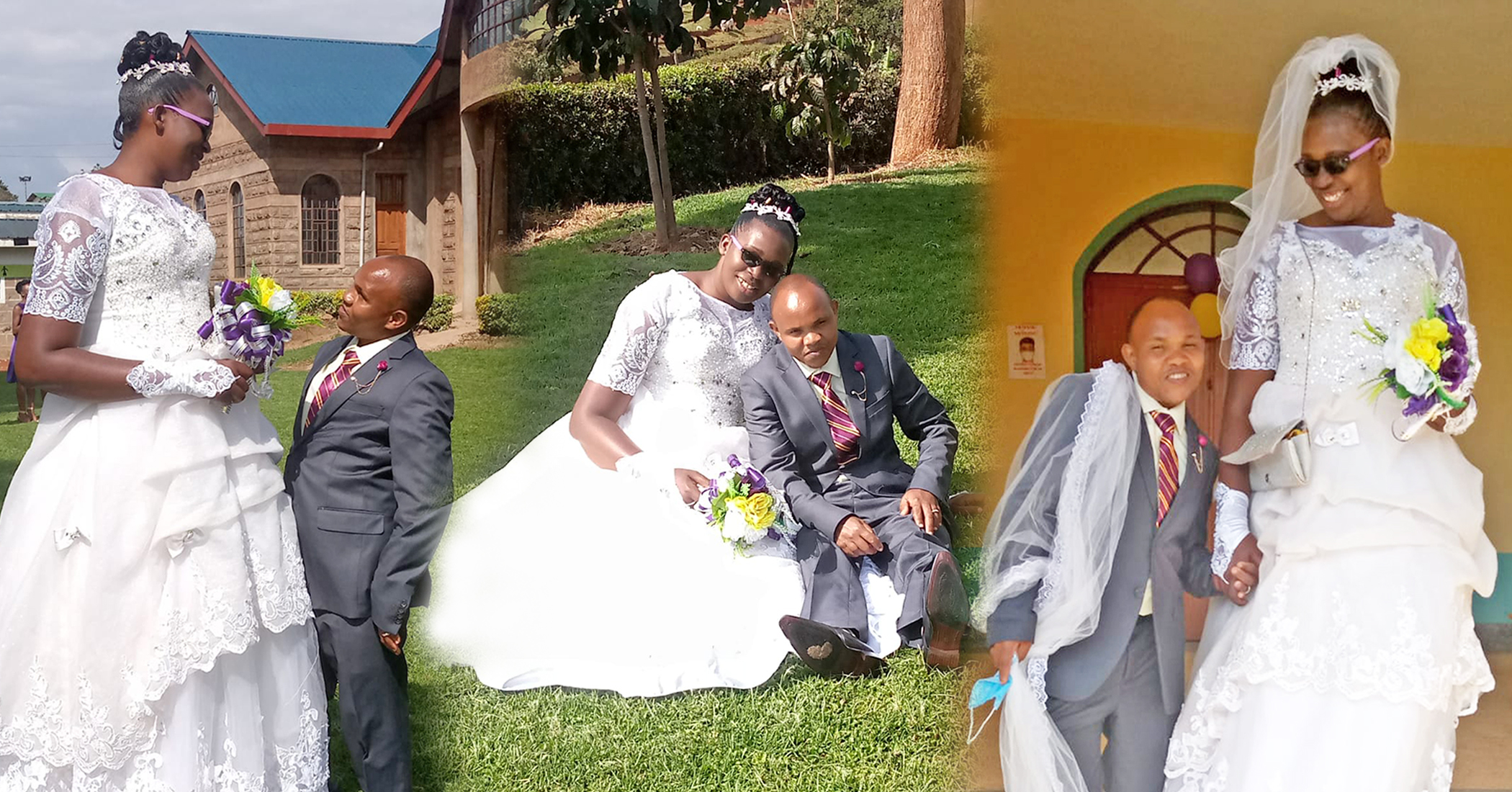 Blissful Bride Who Towers Over Her Husband Silences Critics: ‘Love ...