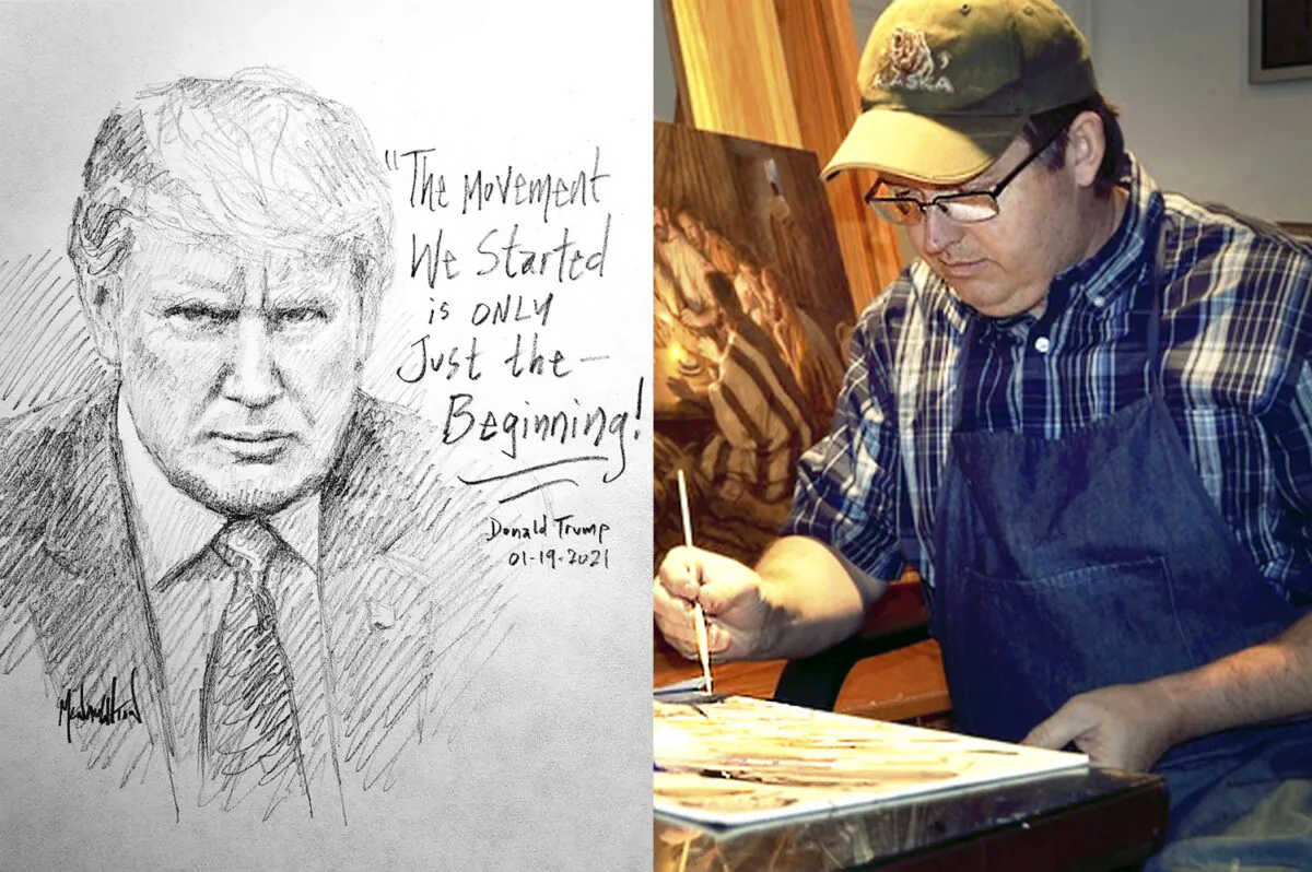 ‘Just the Beginning’: Trump Painter Jon McNaughton Looks Toward 2021 ...