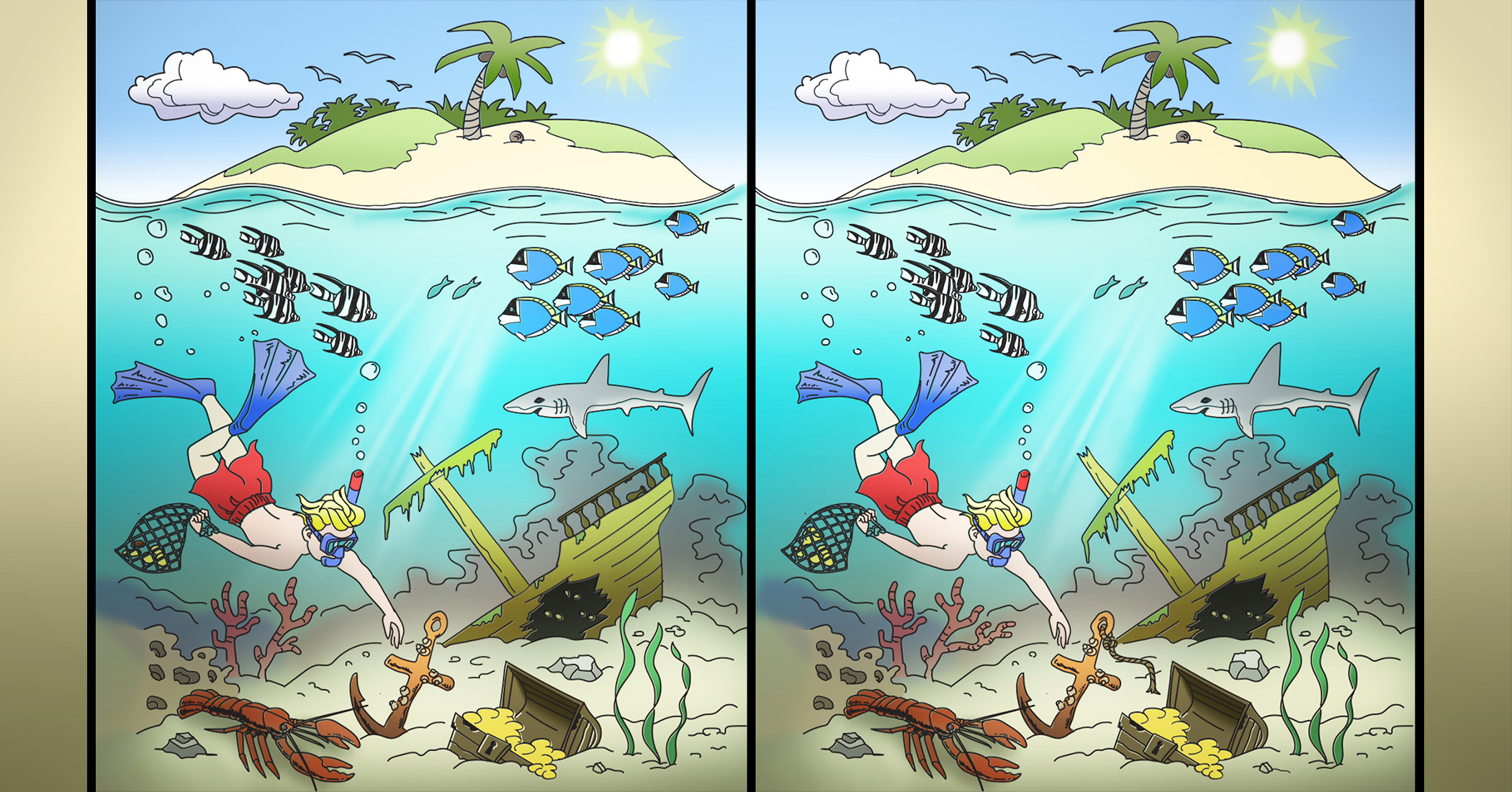 Spot The Difference Paintings