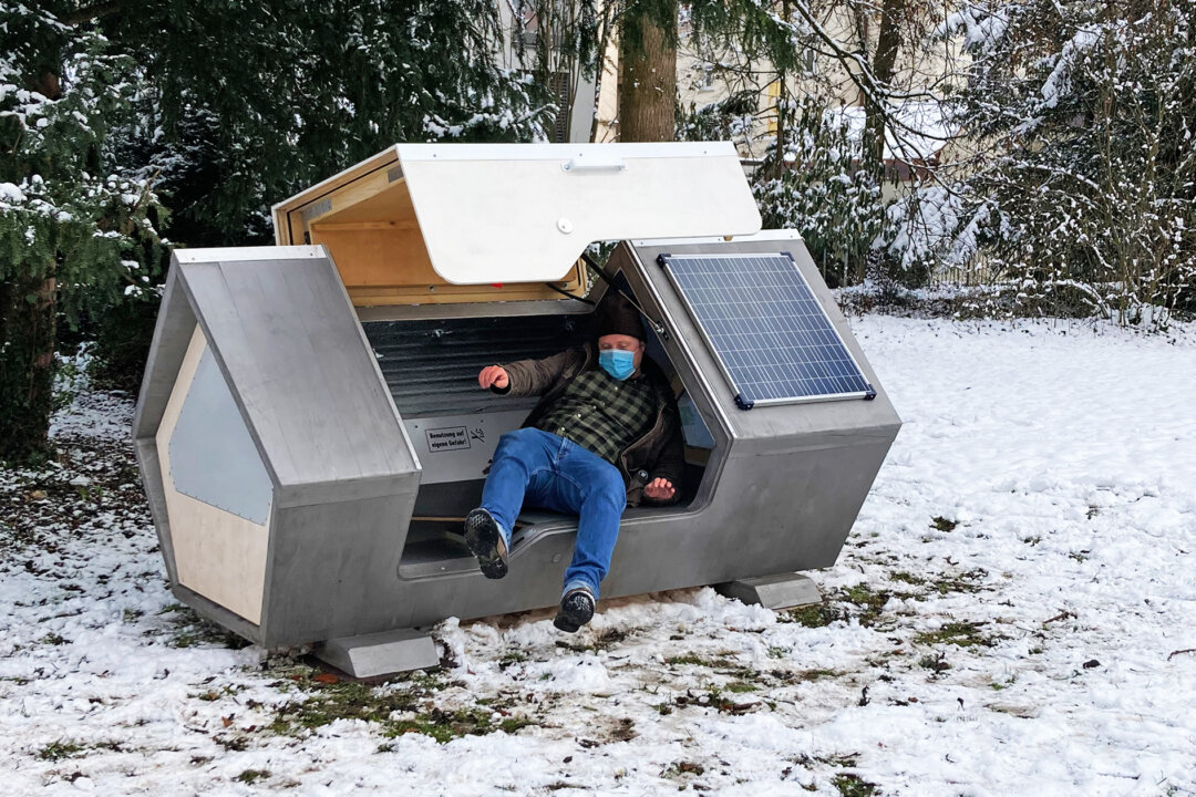 Sleeping Pods Installed in a German City to Protect Homeless People ...