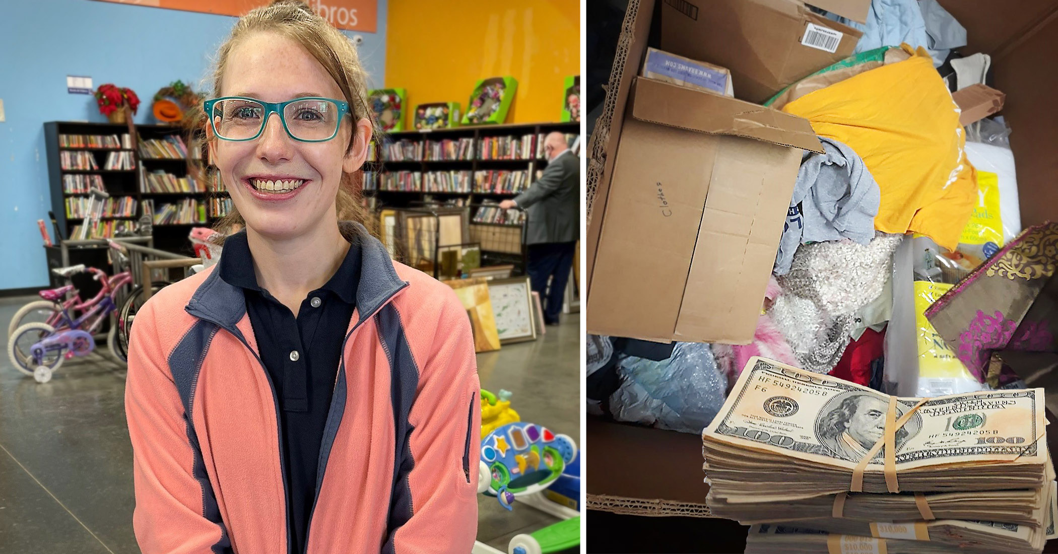 Goodwill Employee Finds $42,000 in Donated Sweaters, Gets Reward for ...