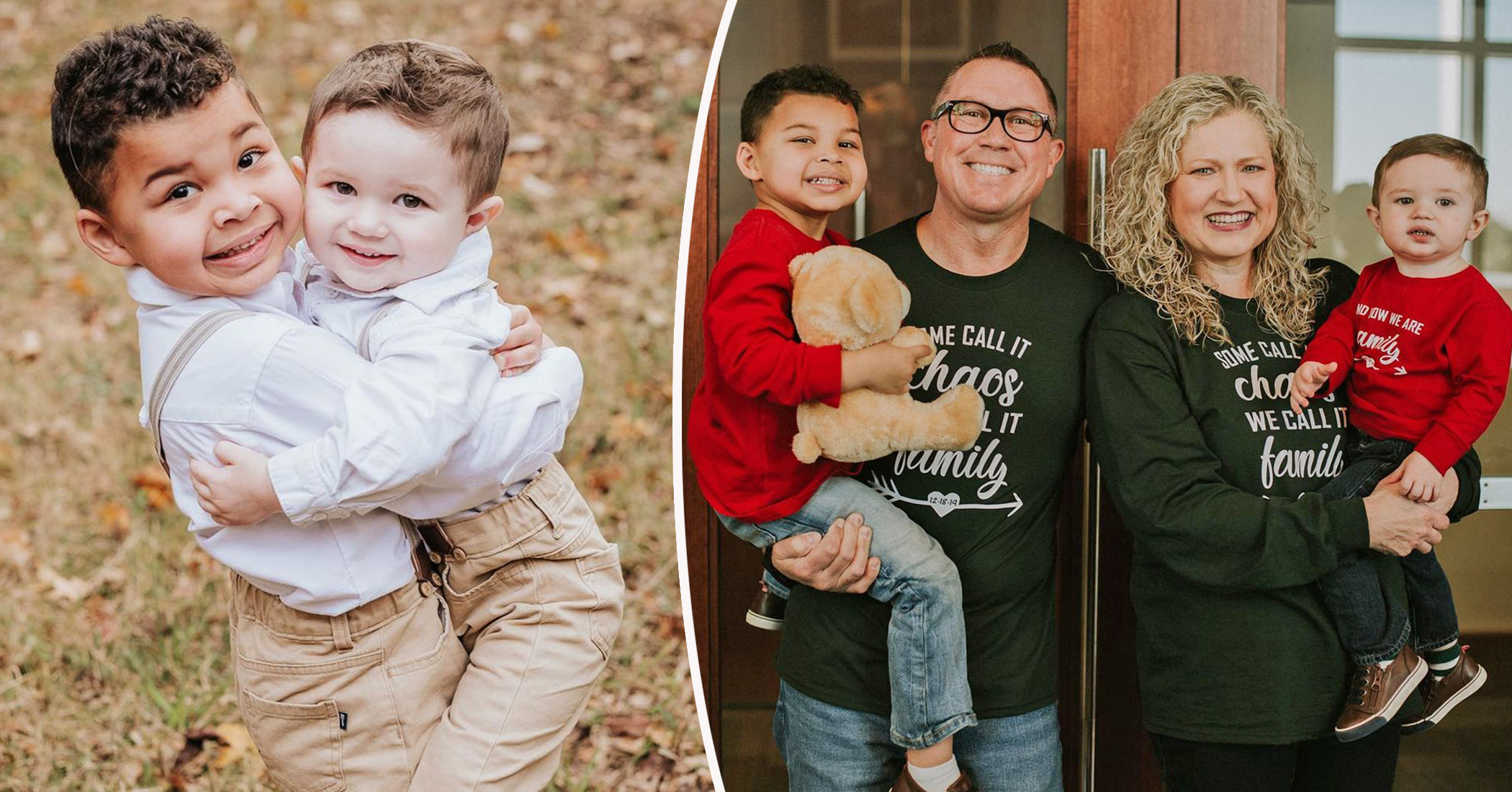 Couple Who Fostered 2 Neglected Toddler Siblings Adopt Them As ‘Forever ...