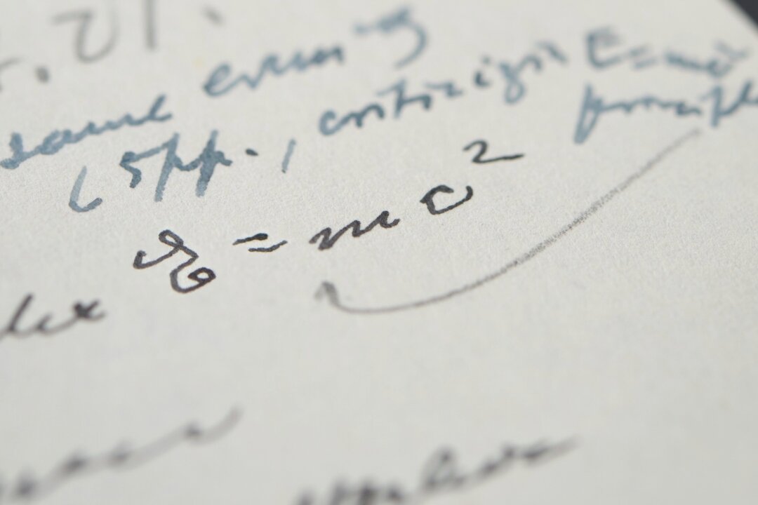 Handwritten Example of Famous Einstein Equation Gets $1.2 Million | The ...