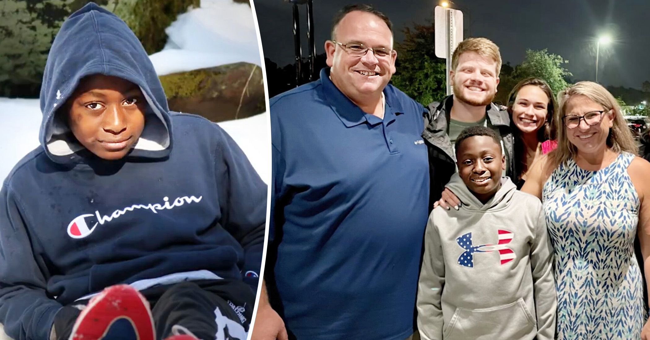 Detective Responds to Family Abuse Call, Decides to Adopt Boy Who ...