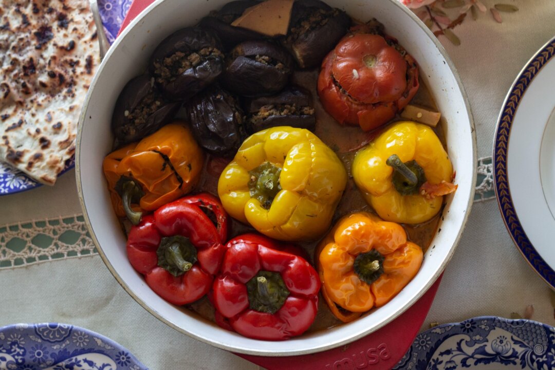 Baba Maral’s Azerbaijani Stuffed Eggplants, Peppers, and Tomatoes ...