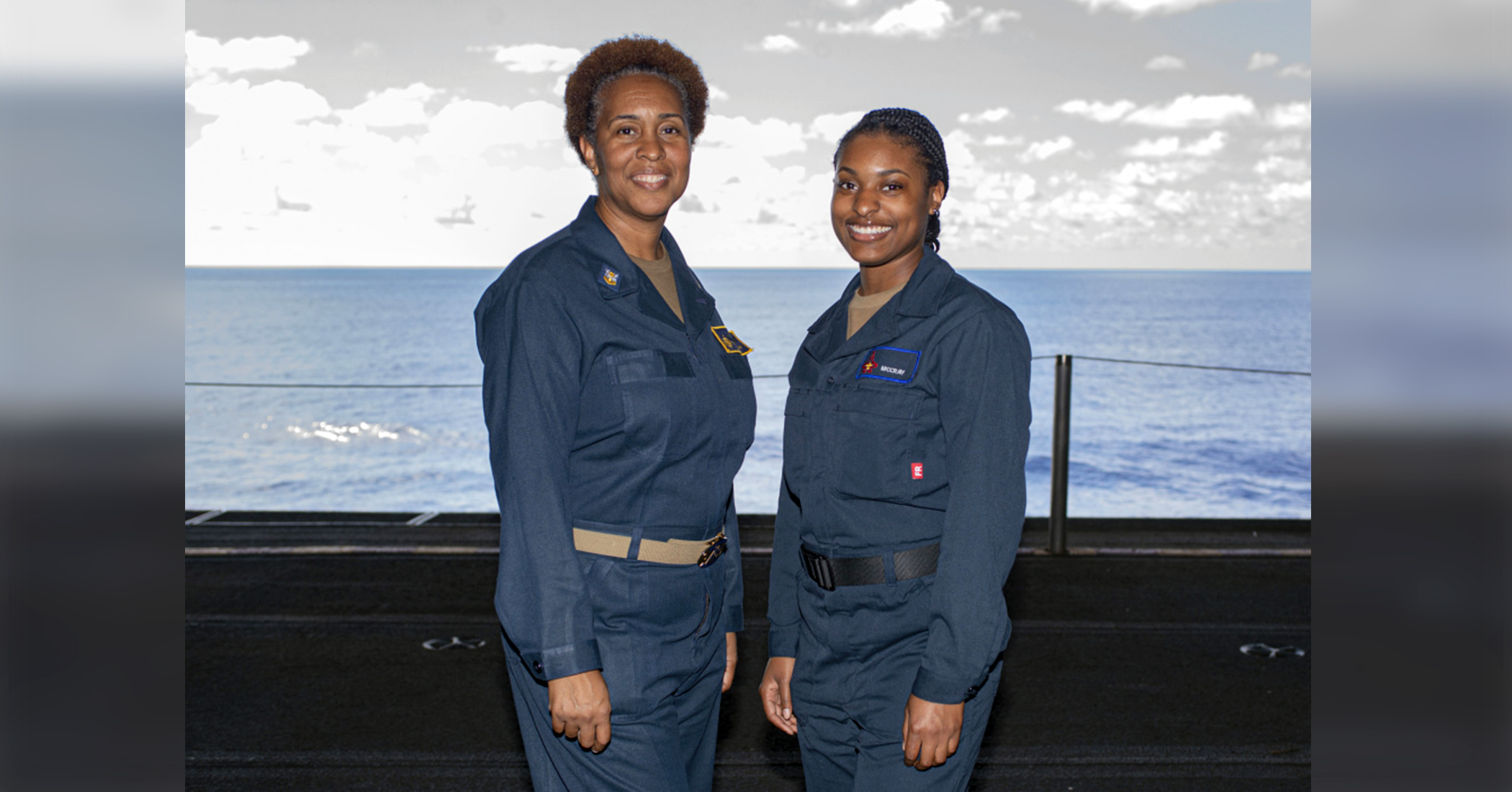 Navy Mom and Daughter Get Rare Chance to Serve on the Same Ship: ‘It’s ...