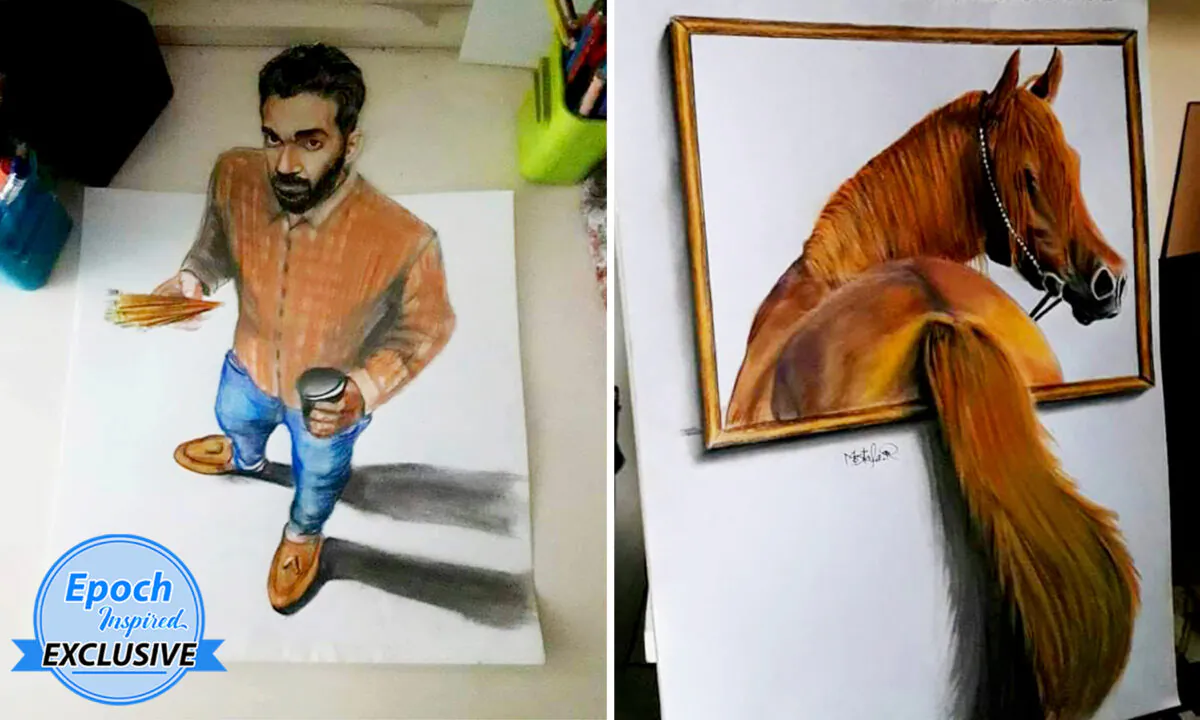 Talented Egyptian Artist’s 3D Drawings Look So Real They Will Make You ...
