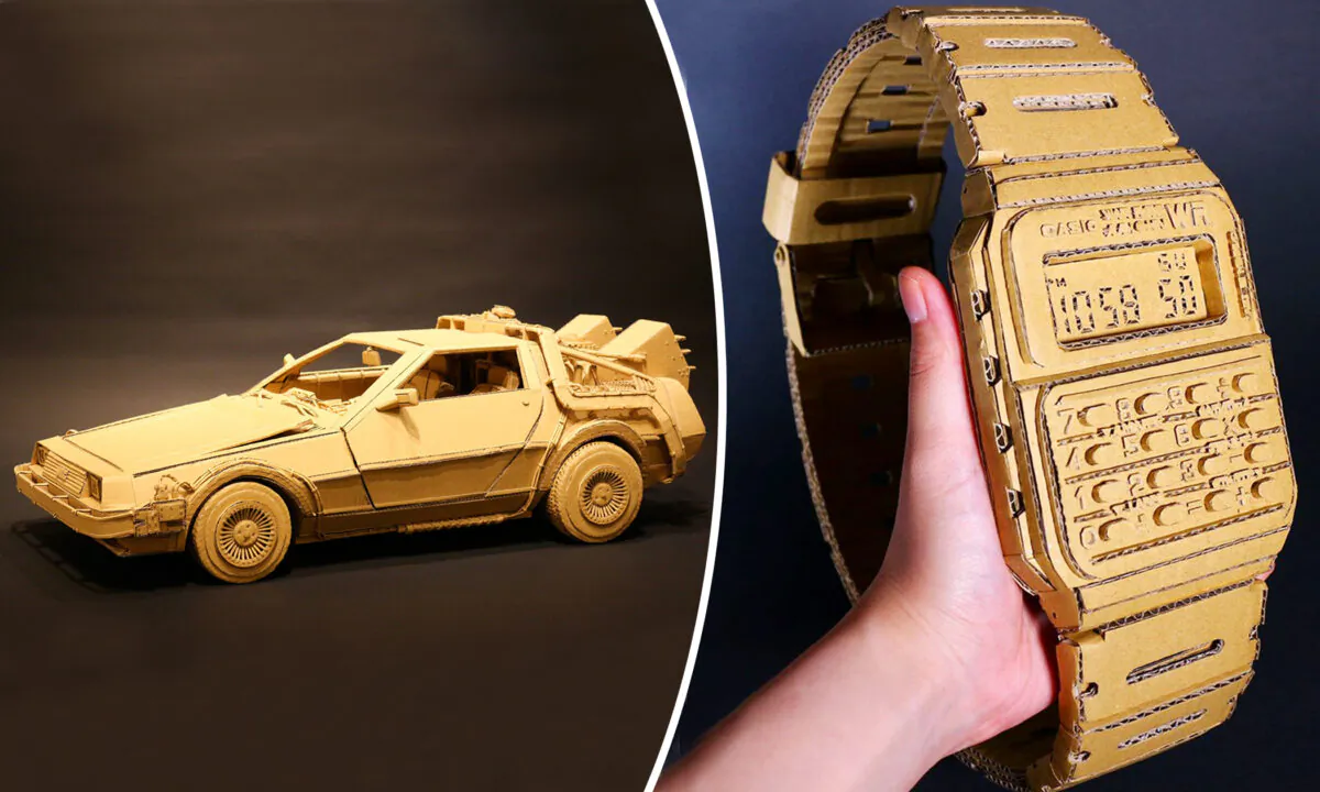 Japanese Artist, ‘Cardboard Girl,’ Transforms Old Cardboard Boxes Into ...