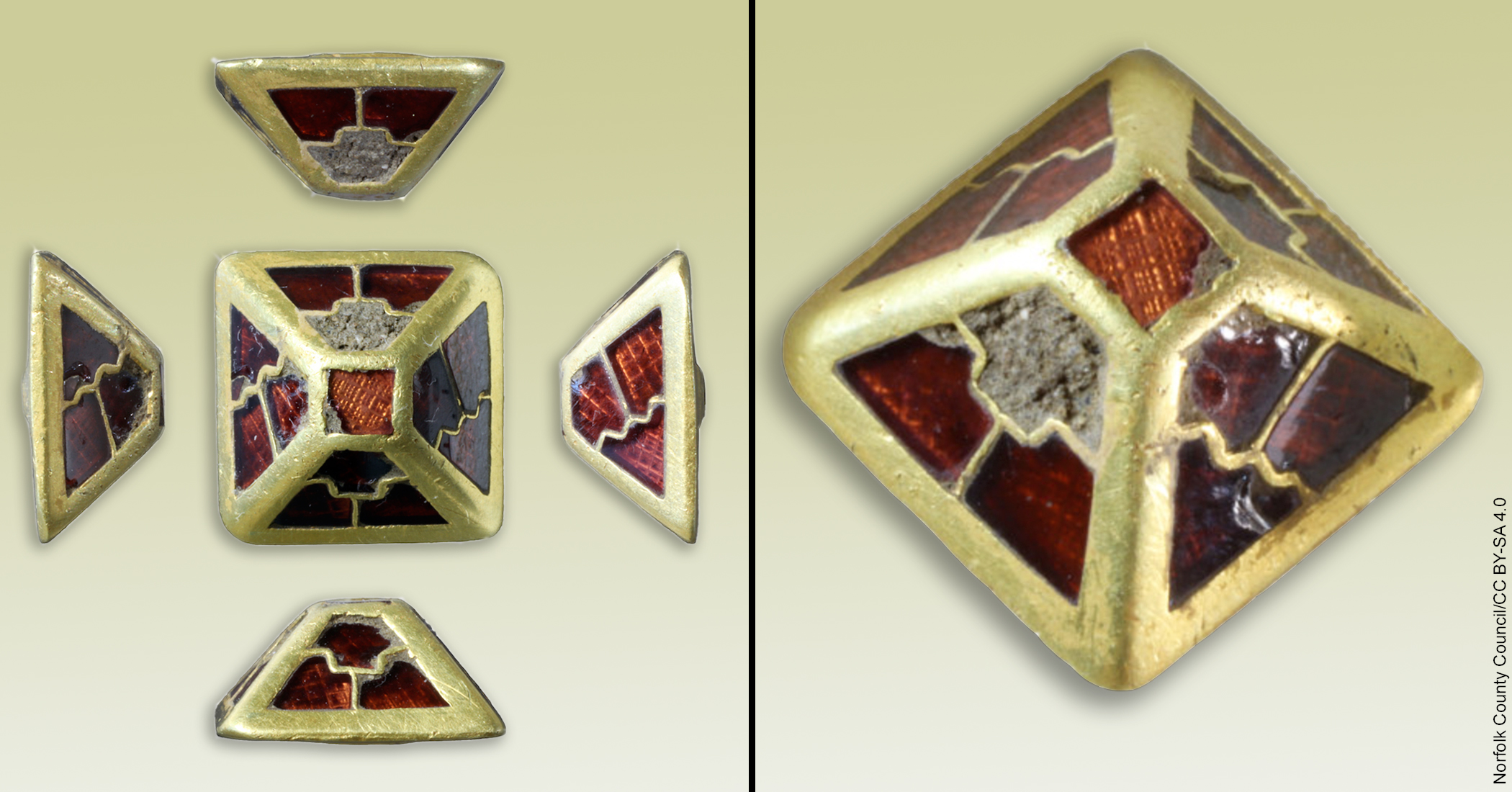 Metal Detectorist Stumbles on Piece of Jeweled Anglo-Saxon Sword From ...