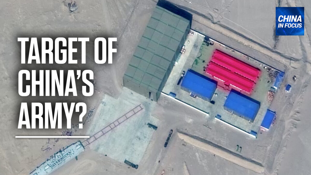 Target Practice: China Builds US Ship Mockups