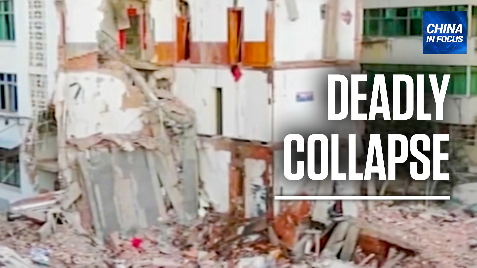 Workers Housing Collapses in China, Kills 4 | EpochTV