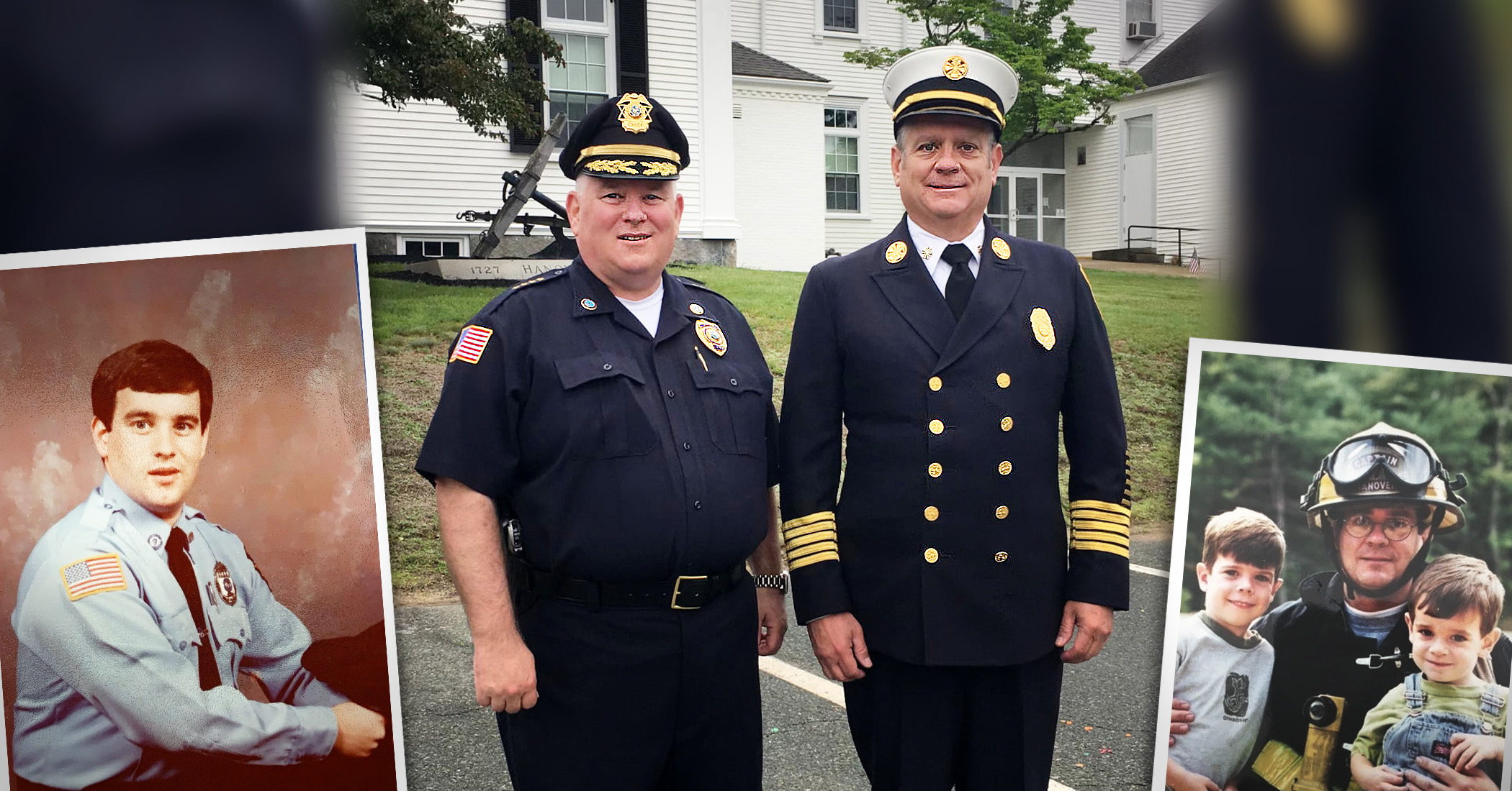 2 Chiefs, of Police and Fire Dept, Lived Parallel Lives—Retire on Same ...