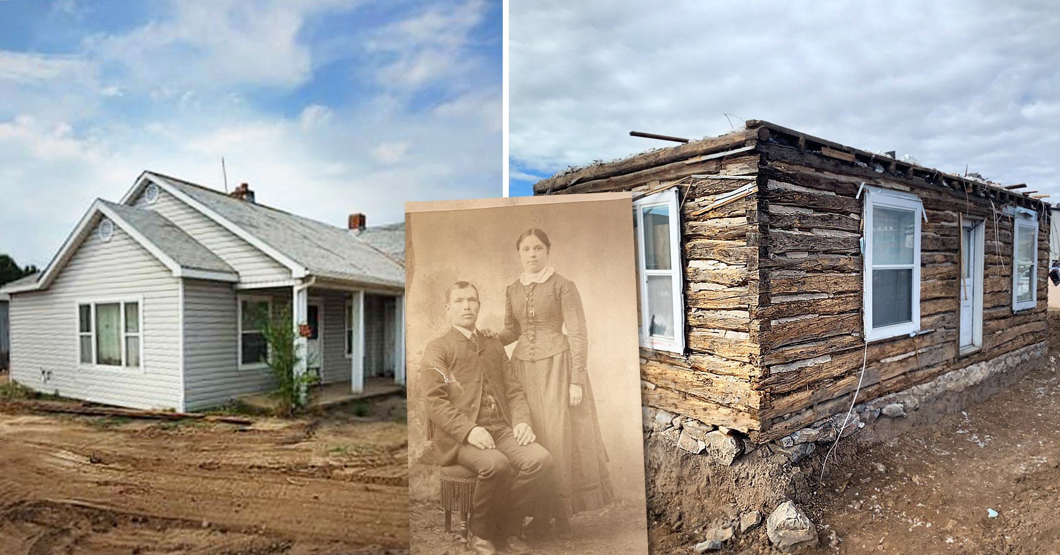 Contractors Find Pioneer-Era 1800s Log Homestead Under Exterior of ...