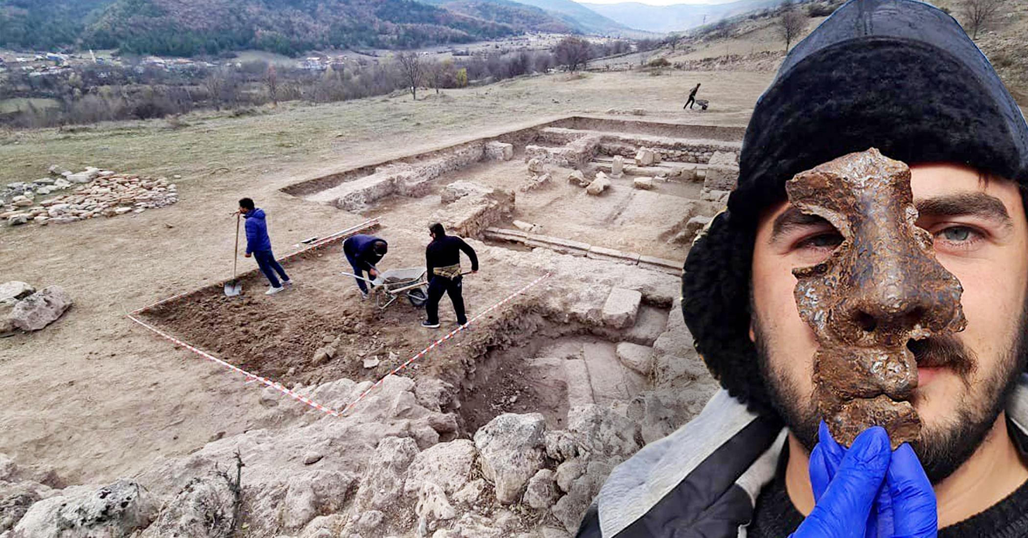 1,800-Year-Old Iron Mask of Roman Soldier Unearthed in Ancient City ...