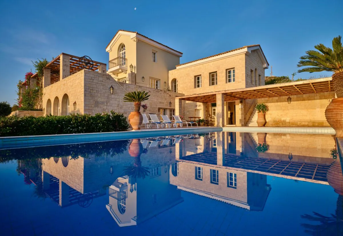 Crete Island’s Stunning Daedalus Villa Lists for $14.3 Million