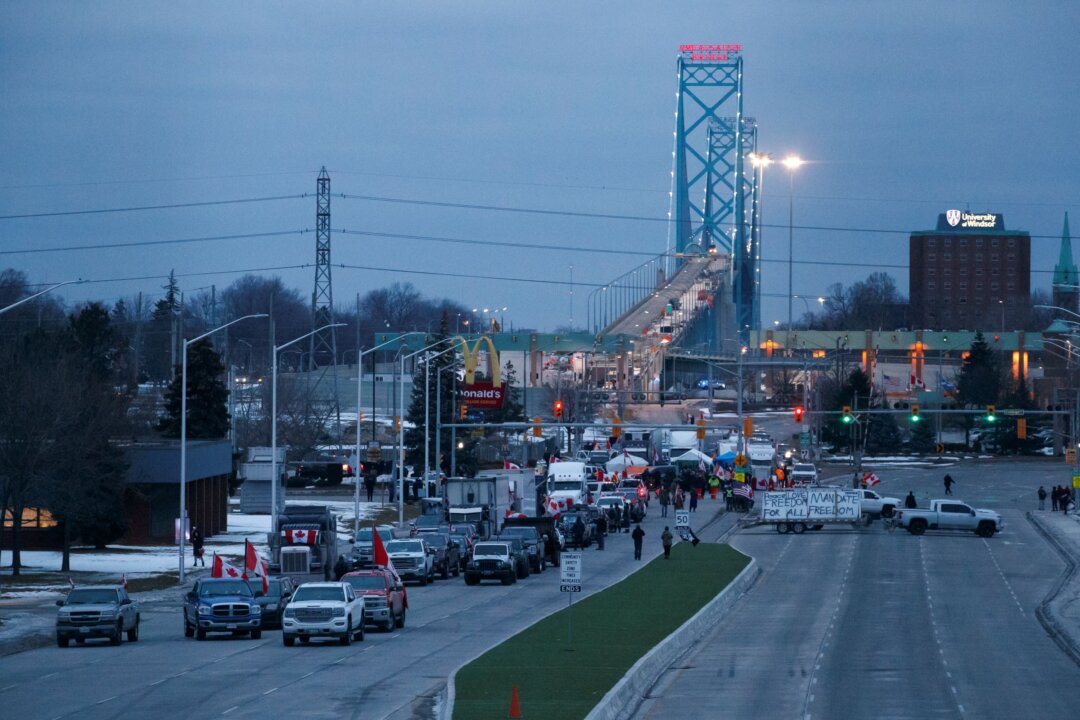 Charge Dropped Against Protester Accused in Ambassador Bridge Blockade ...