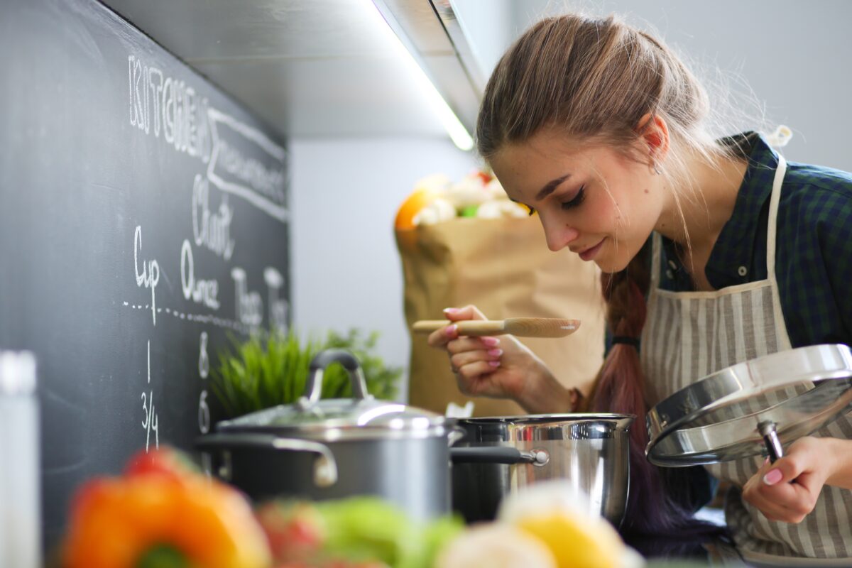 Spring Soup: Minty Pea Soup with Parmesan Toasts