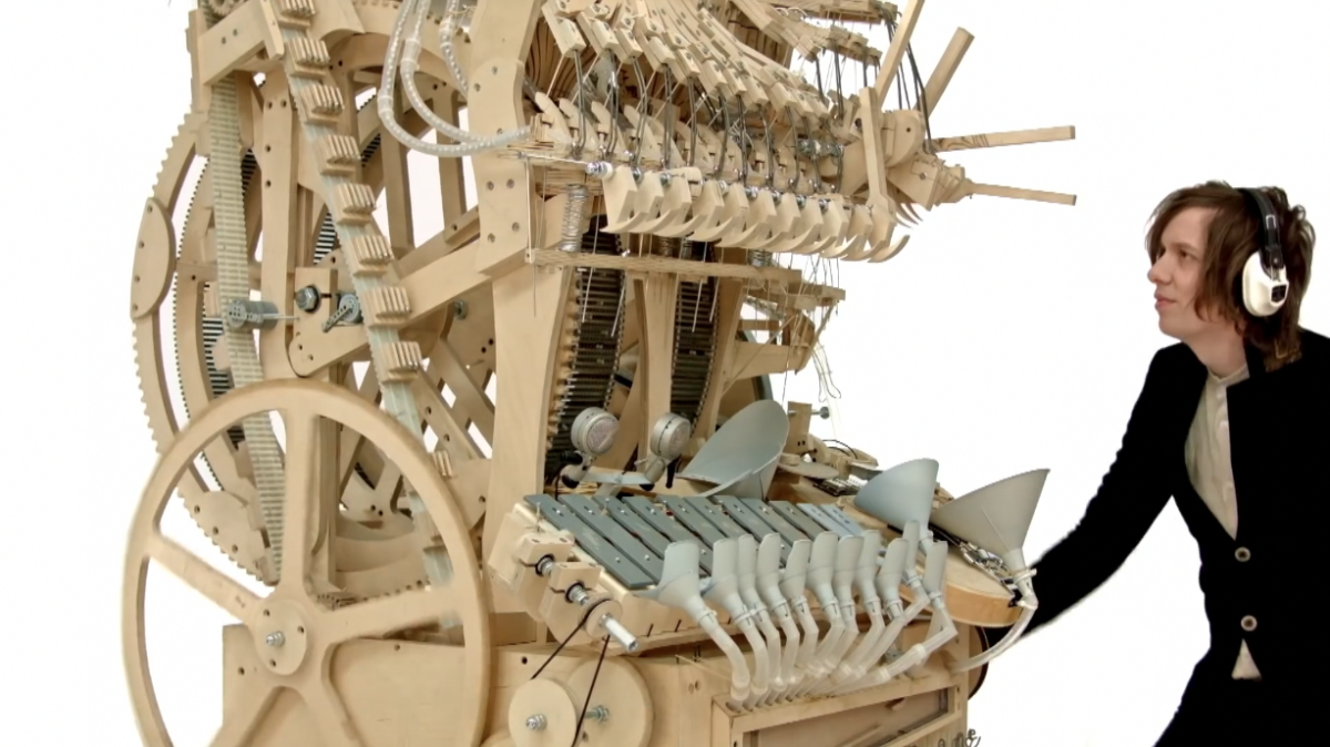 Wintergatan—Marble Machine (Music Instrument Using 2000 Marbles)