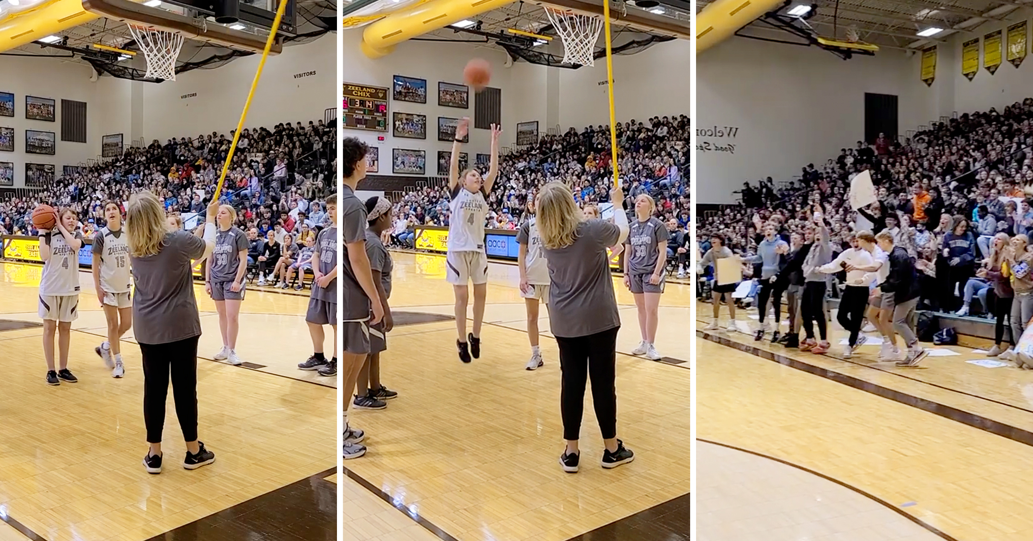 Blind Basketball Player Who Has a 4.0 GPA Wows a Crowd of 2,500 With ...