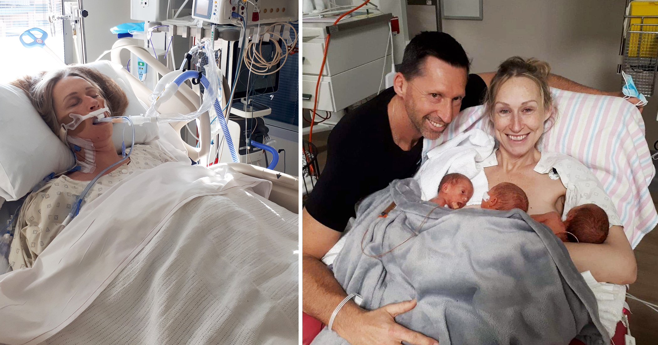 ‘I Was Just Happy We Were All Alive’: Mom Delivers Triplets at 45 ...