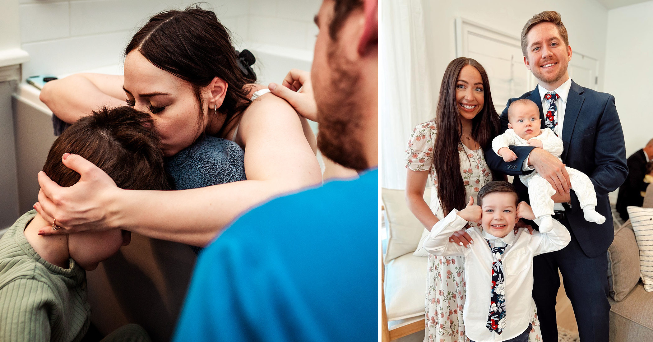 Mom Recalls 4-Year-Old Son’s Sweet Words During Tough Asynclitic Birth ...