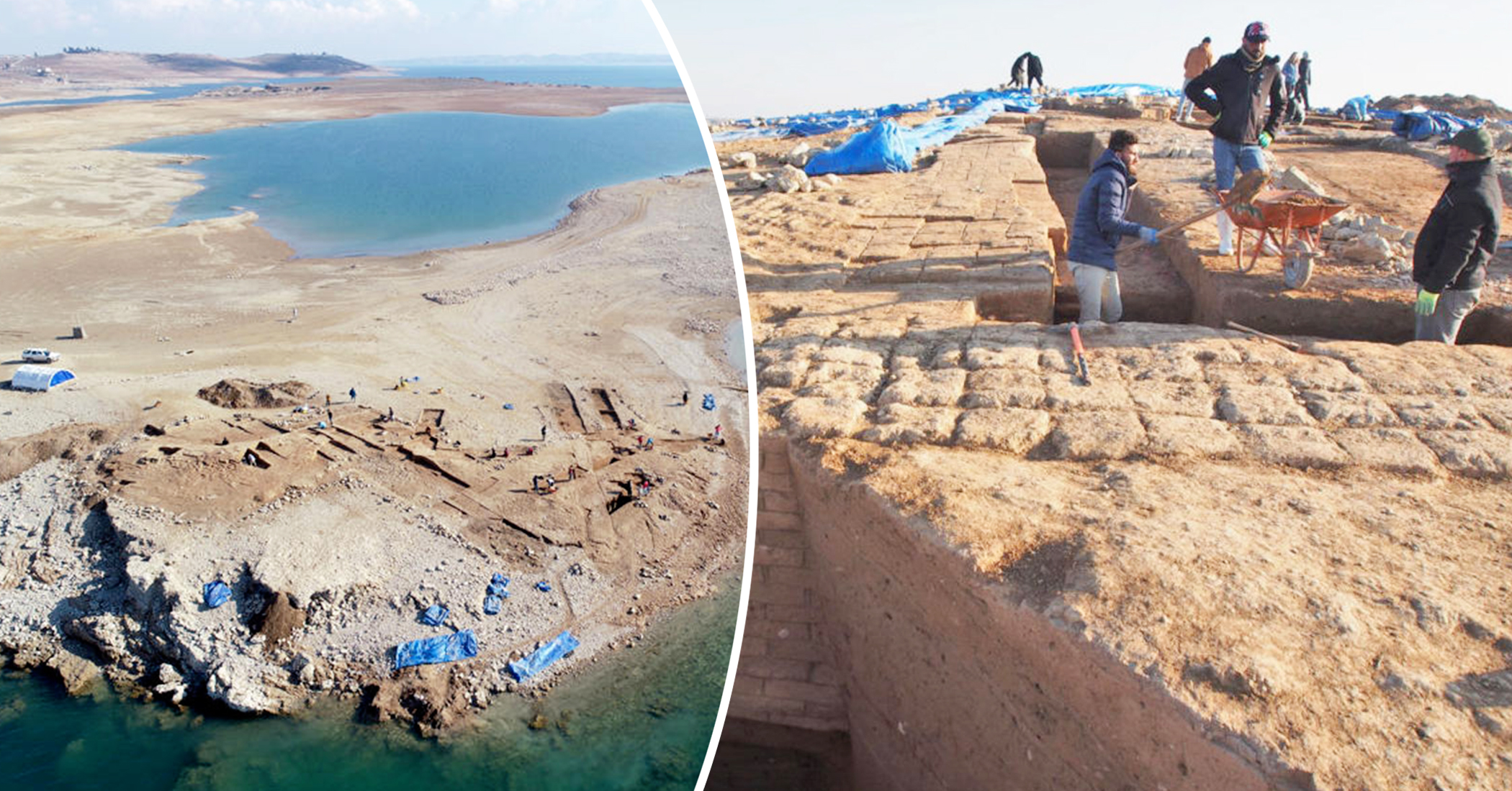 Scientists Unearth 3,400-Year-Old City That Emerged From Tigris River ...