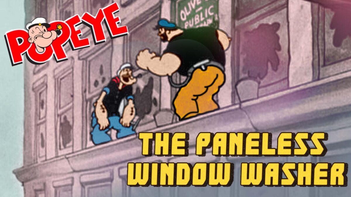 Popeye: The Paneless Window Washer (1937)