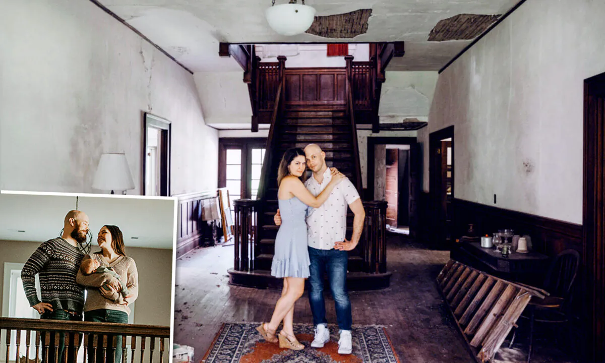 Couple Buys 109-Year-Old Mansion, Transforms It Into $900,000 Home for ...