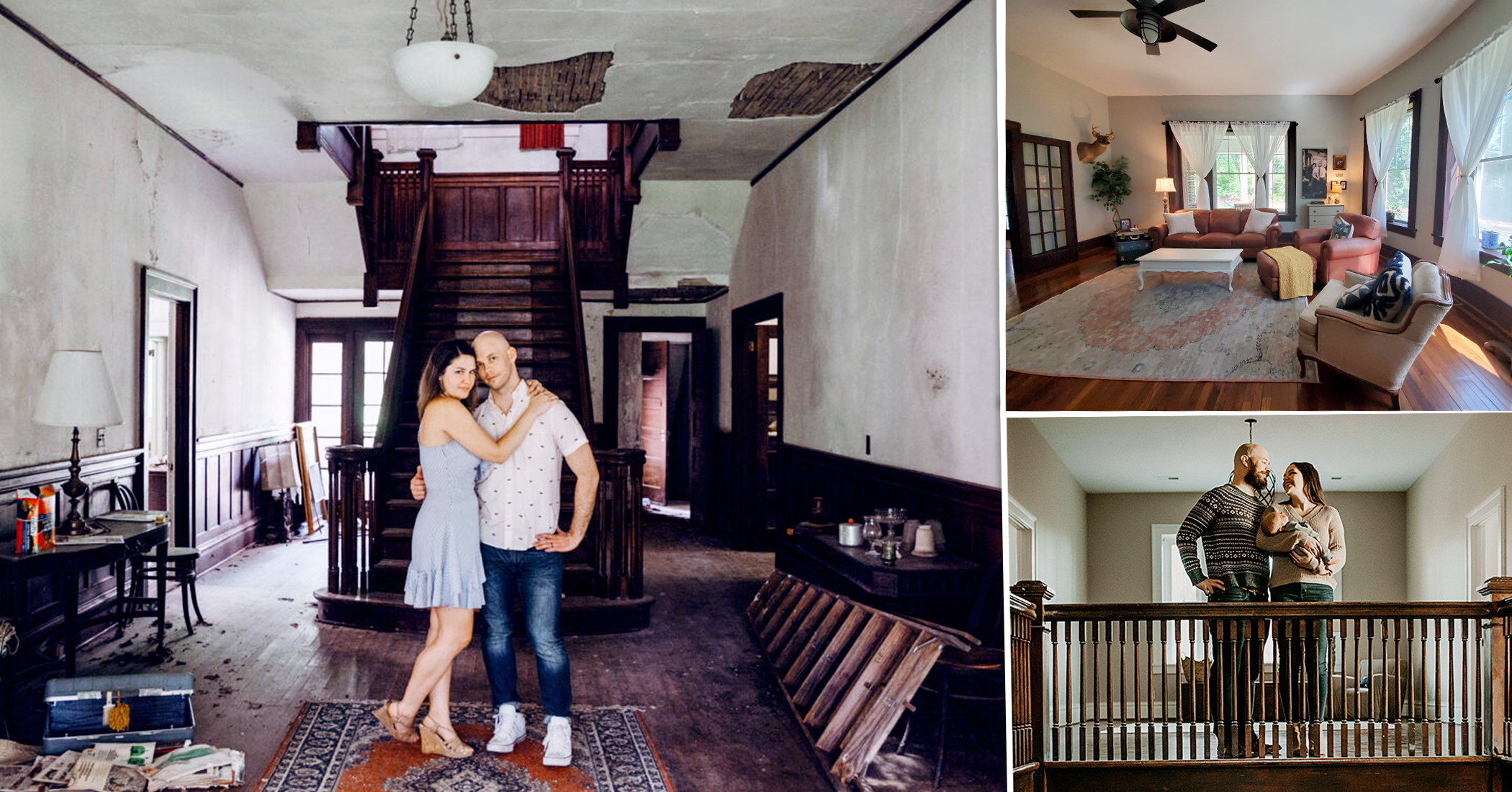 Couple Buys 109-Year-Old Mansion, Transforms It Into $900,000 Home for ...