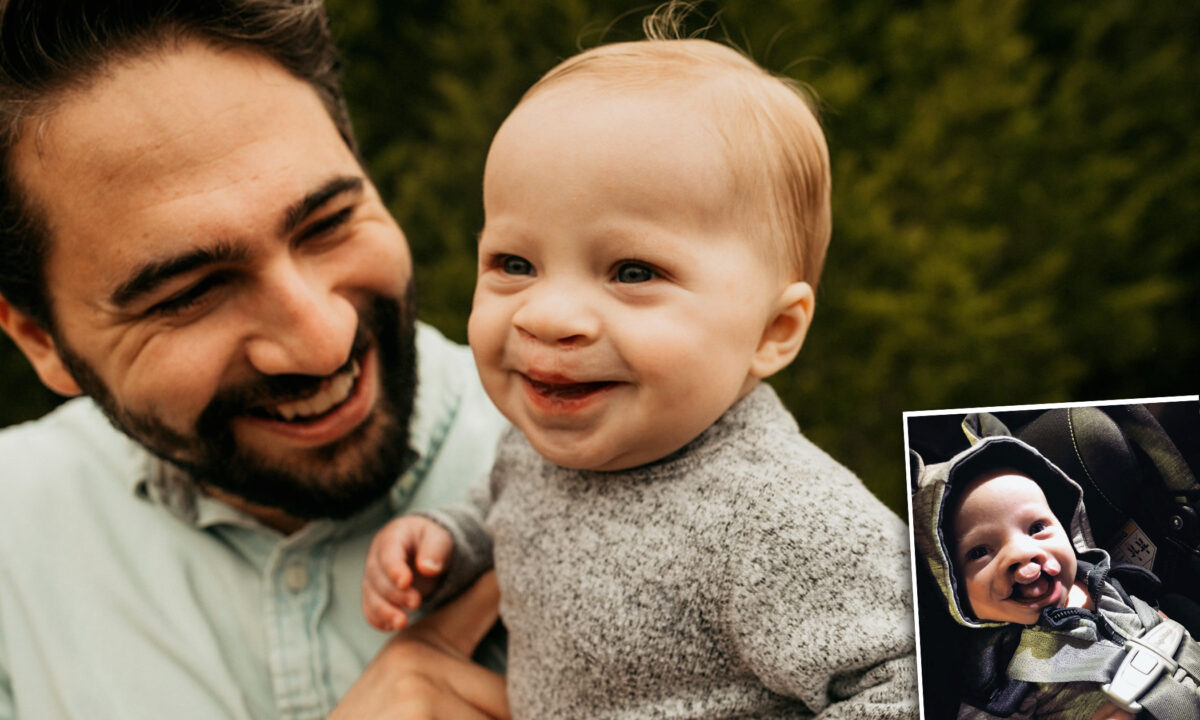 Dad Shares Son’s Story After Friend Comments That a Baby With Cleft Lip ...