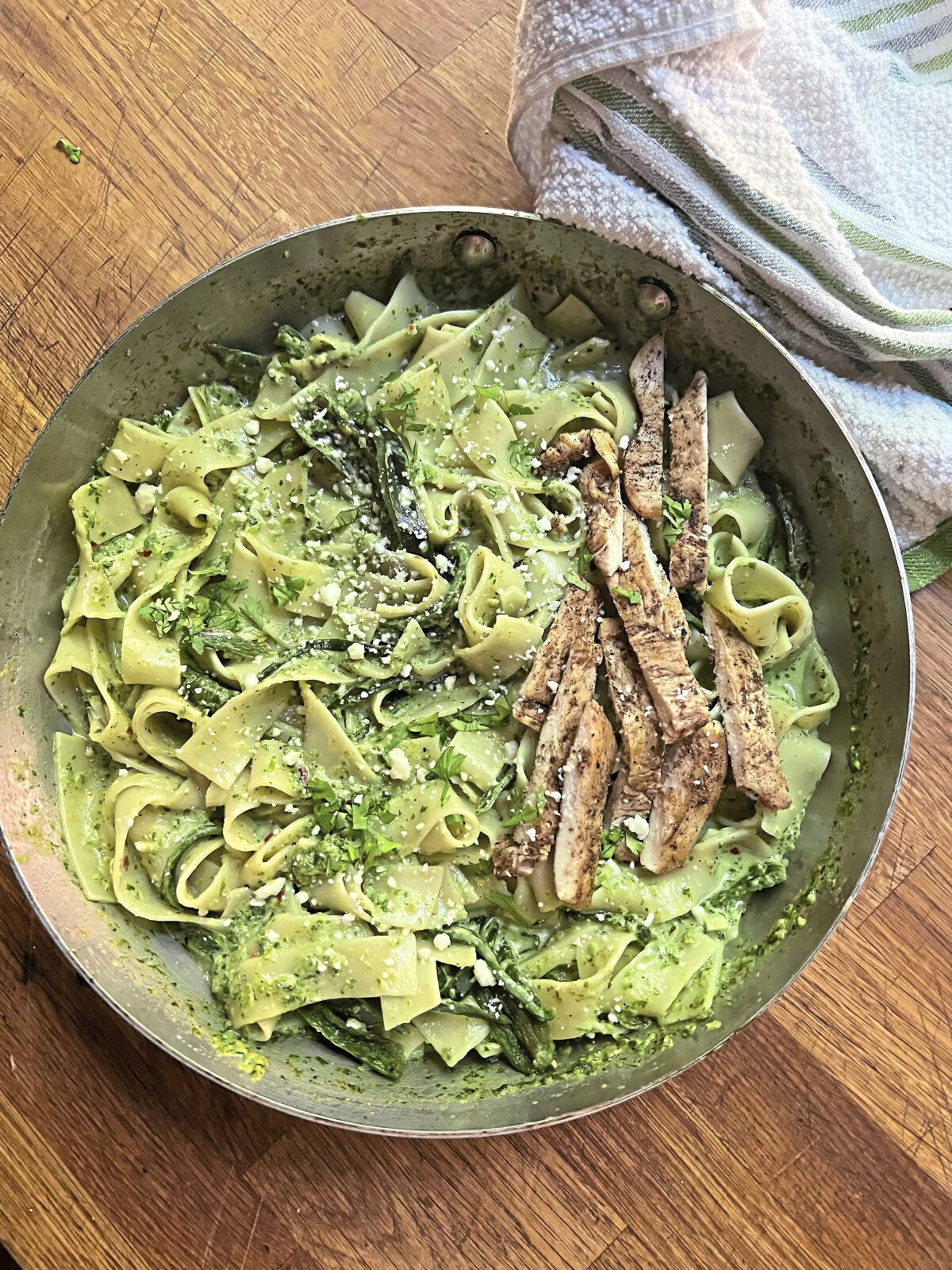 Creamy Poblano Pepper Pasta
