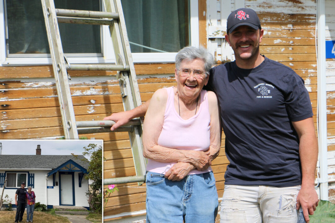 Firefighter and His Sons Fix House for Woman in Her 90s After Life ...