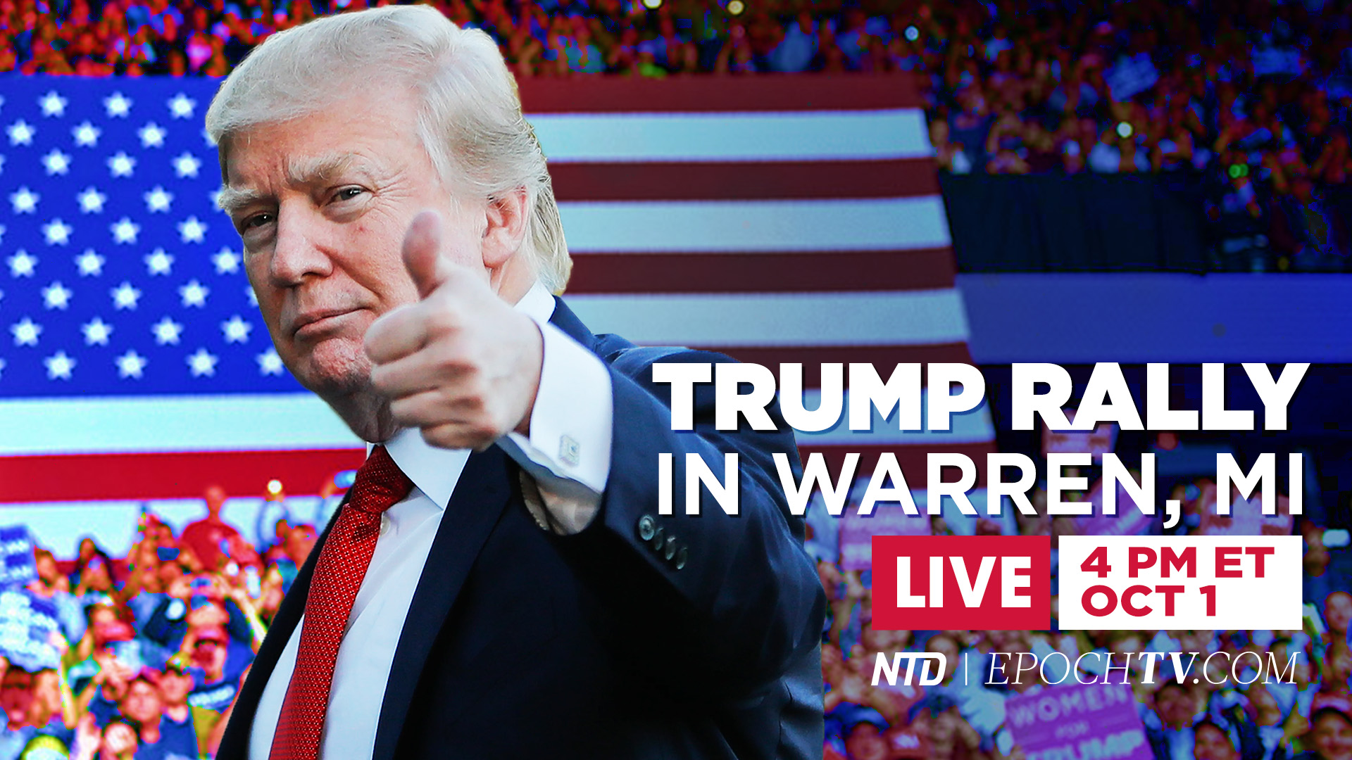 Trump Speaks at ‘Save America’ Rally in Michigan | EpochTV
