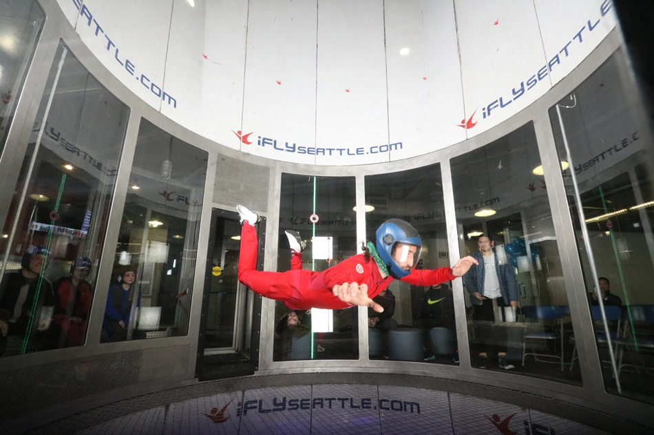 Family Indoor Skydiving With IFLY Seattle