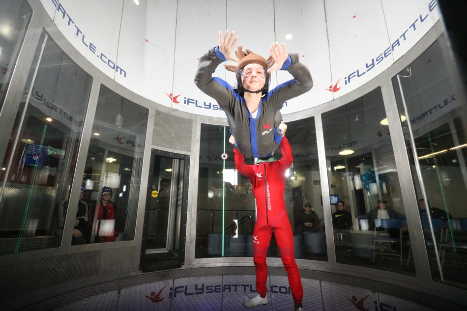 Family Indoor Skydiving With IFLY Seattle