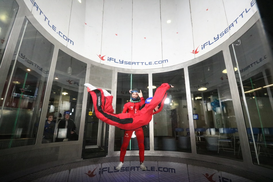 Family Indoor Skydiving With IFLY Seattle