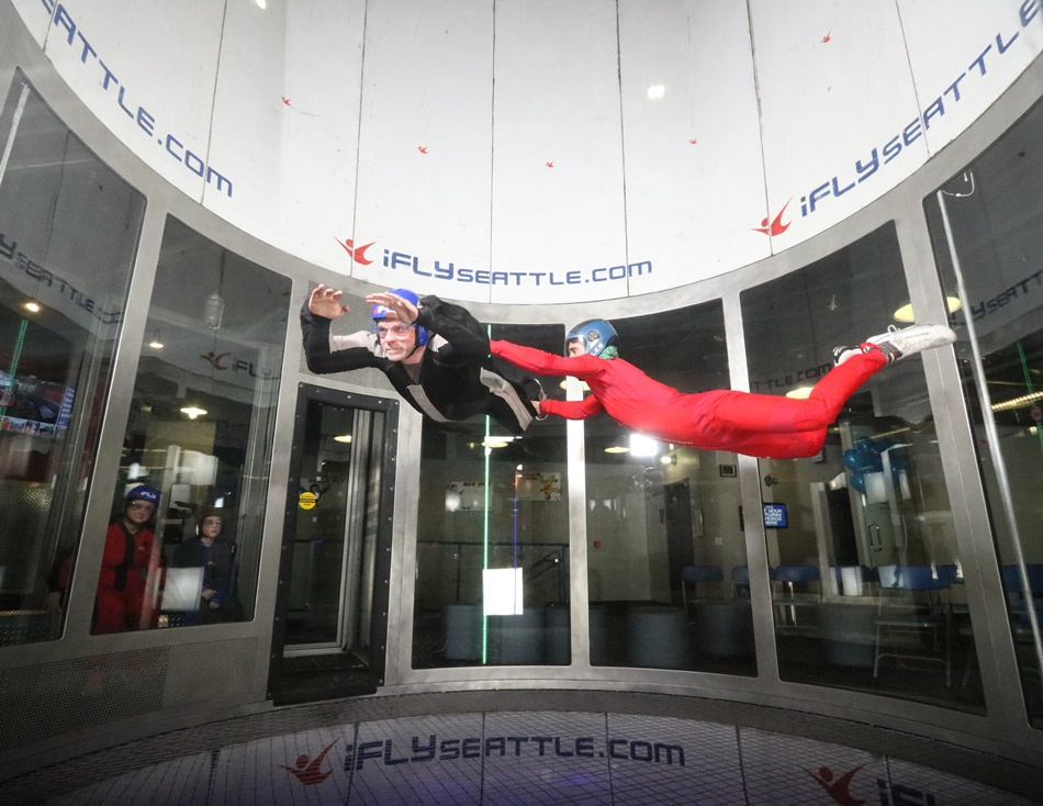 Family Indoor Skydiving With IFLY Seattle