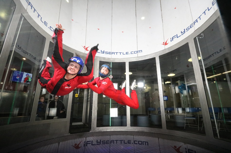 Family Indoor Skydiving With IFLY Seattle