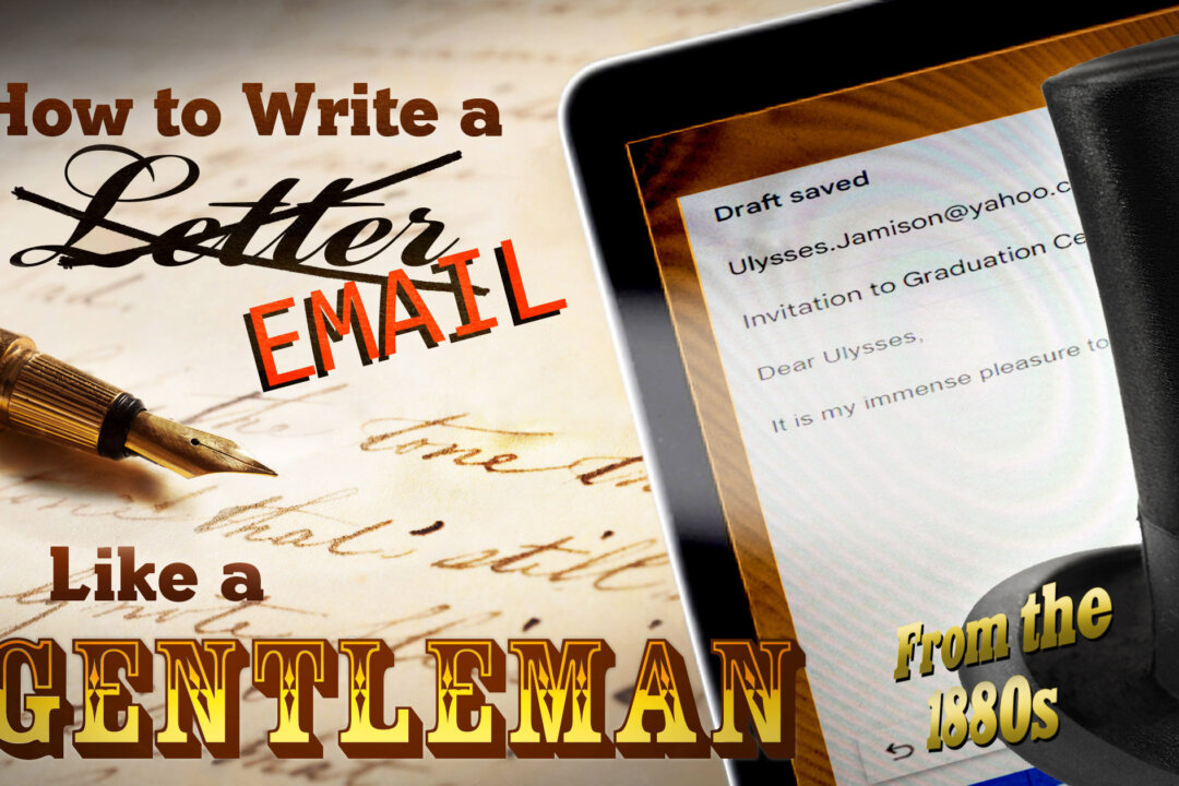 How to Write a Letter (or Email) Like a Gentleman—According to a ...