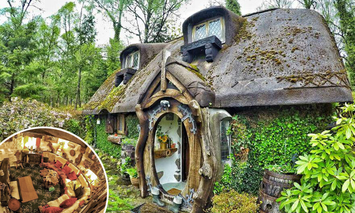 PHOTOS: Man Turns Cow Shed Into ‘Hobbit House’ That Looks Straight Out ...