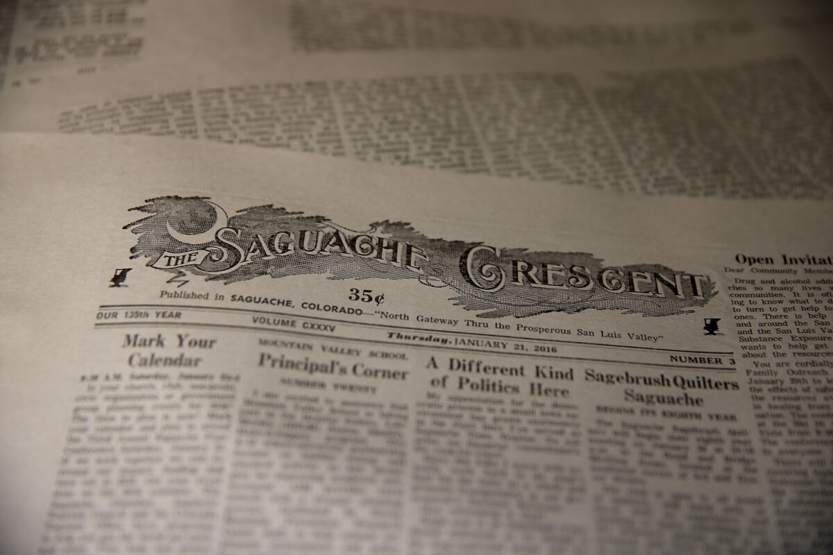 Operating Antiques: A Small Town in Colorado is Still Printing ...