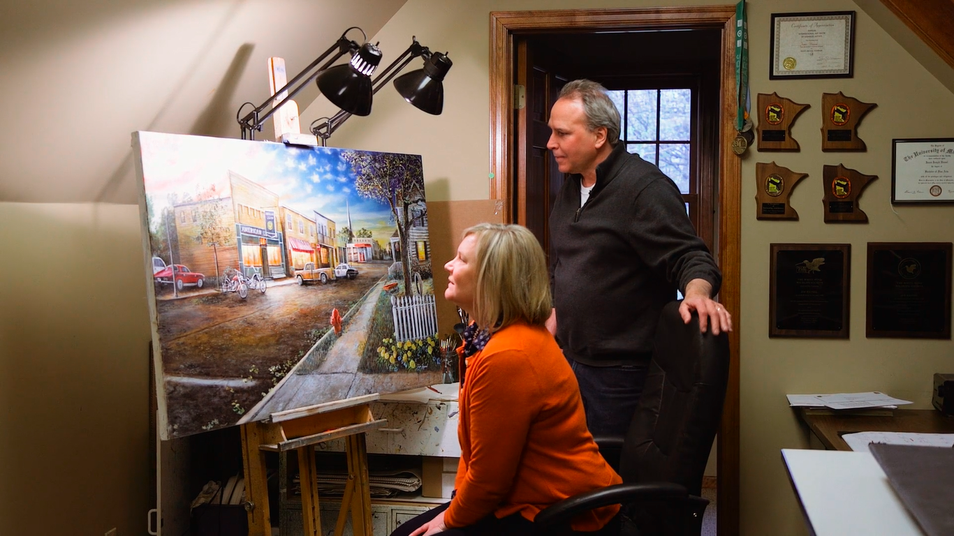 PHOTOS: Legally Blind Painter Celebrates Americana, Tradition, and ...