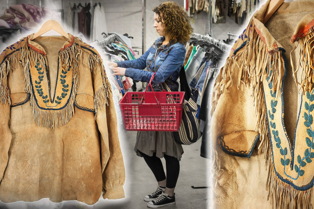 Thrift Store Employee Stumbles On Ultra-Vintage Leather Jacket Dating ...