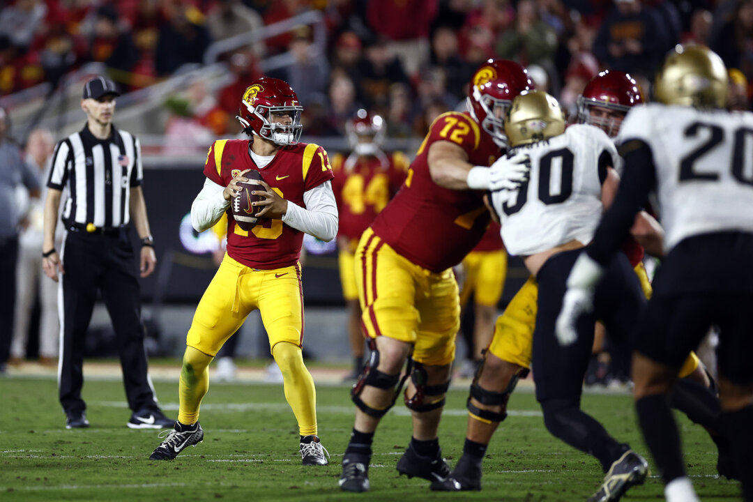 Caleb Williams’ 5 TDs Power No. 8 USC Past Colorado | The Epoch Times