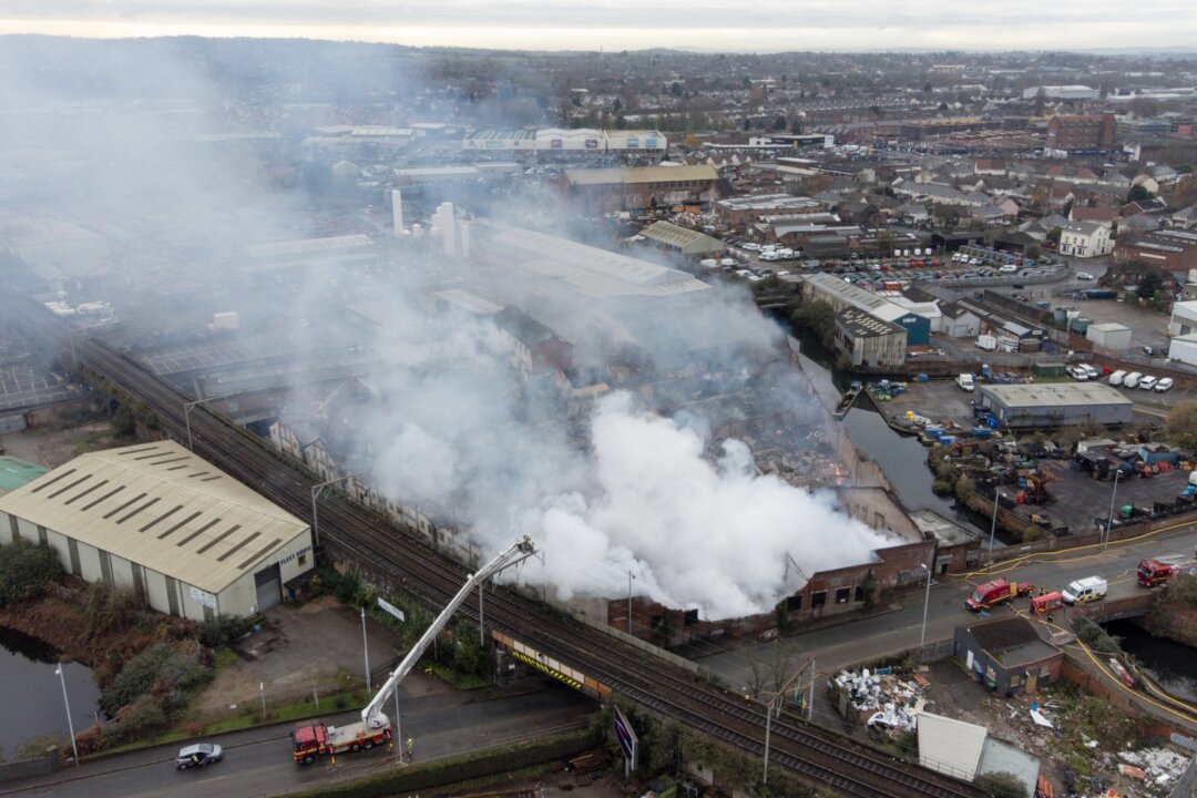 Major Incident Declared in UK City After Fire Engulfs Multiple ...