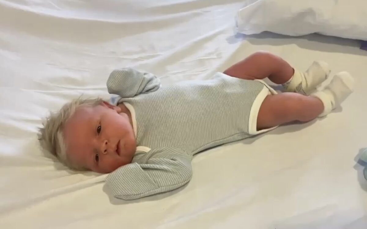 Baby Born With a Full Head of Floppy Blond Hair Goes Viral, Becomes a ...