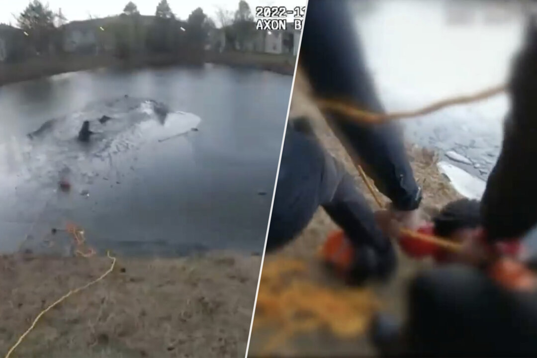 Dramatic Bodycam Footage Captures Officers Rescuing Boy, 9, and Woman ...
