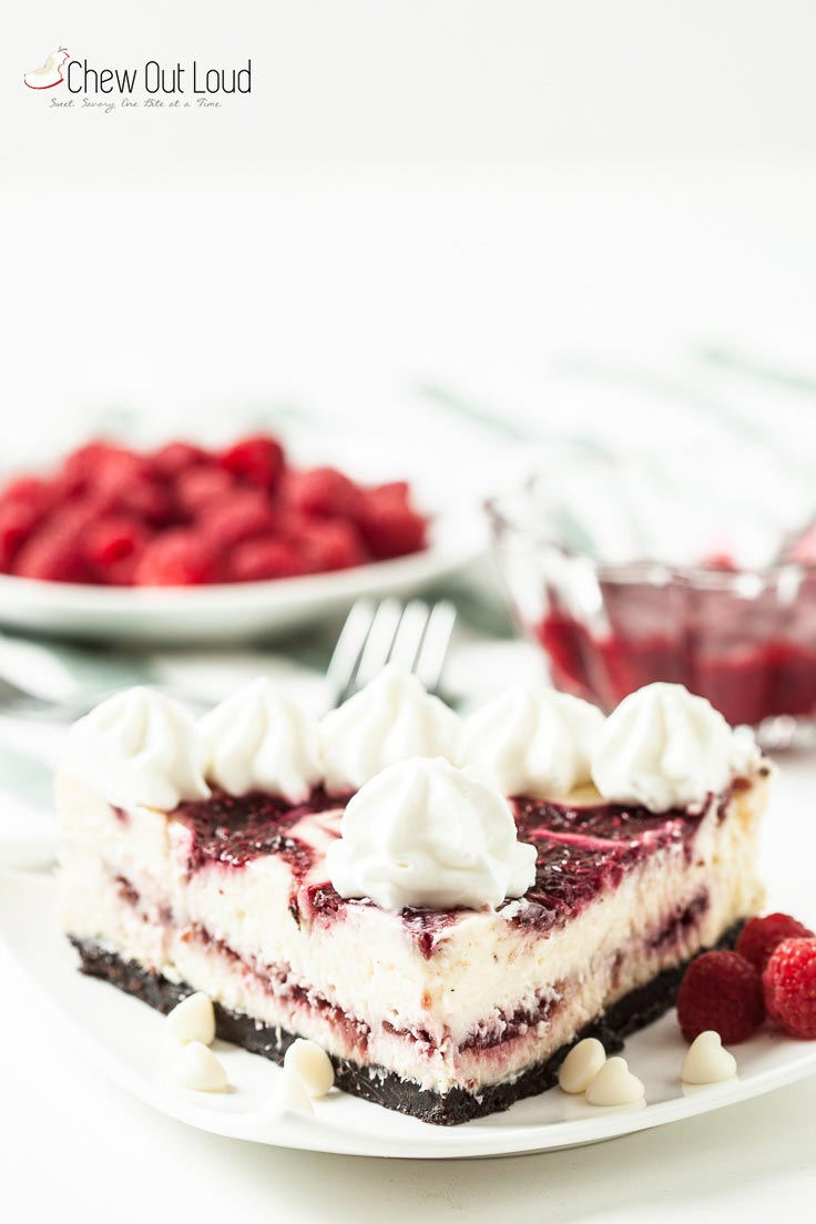 White Chocolate Raspberry Cheesecake Recipe